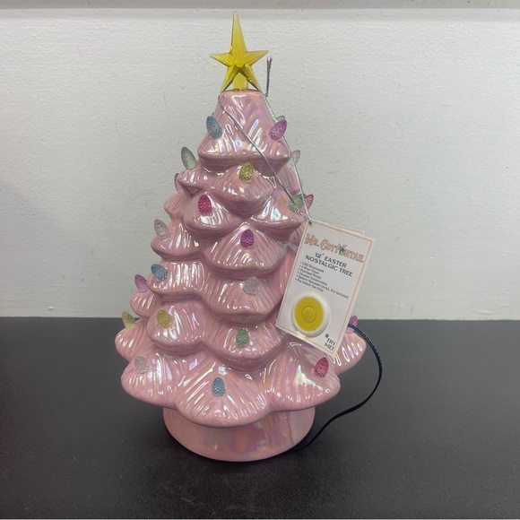 Holiday | Mr Cottontail Light Up Easter Ceramic Trees | Poshmark